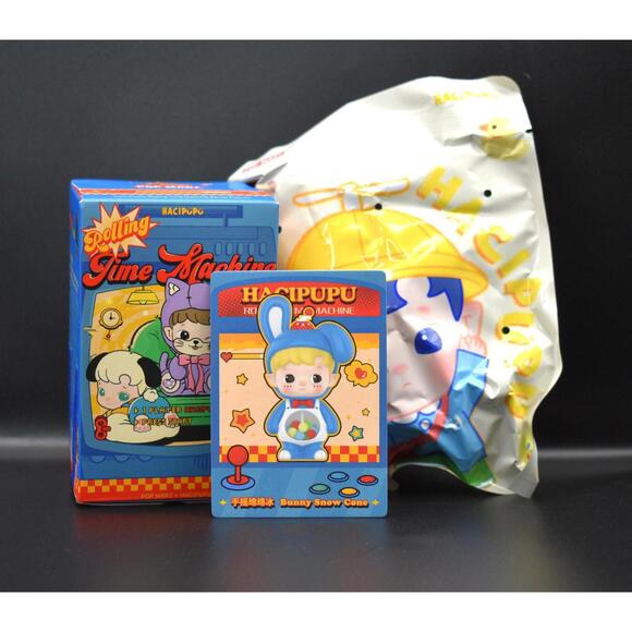 POP MART | Design | Pop Mart Hacipupu Rolling Time Machine Bunny Snow ...